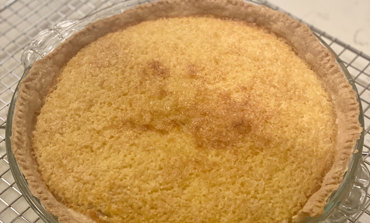 Buttermilk Chess Pie Easy Recipe - What's Cory Cooking